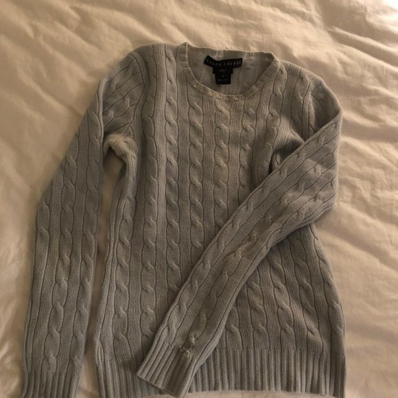 Ralph Lauren | Sweaters | Ralph Lauren Cashmere Cablenet Sweater | Poshmark